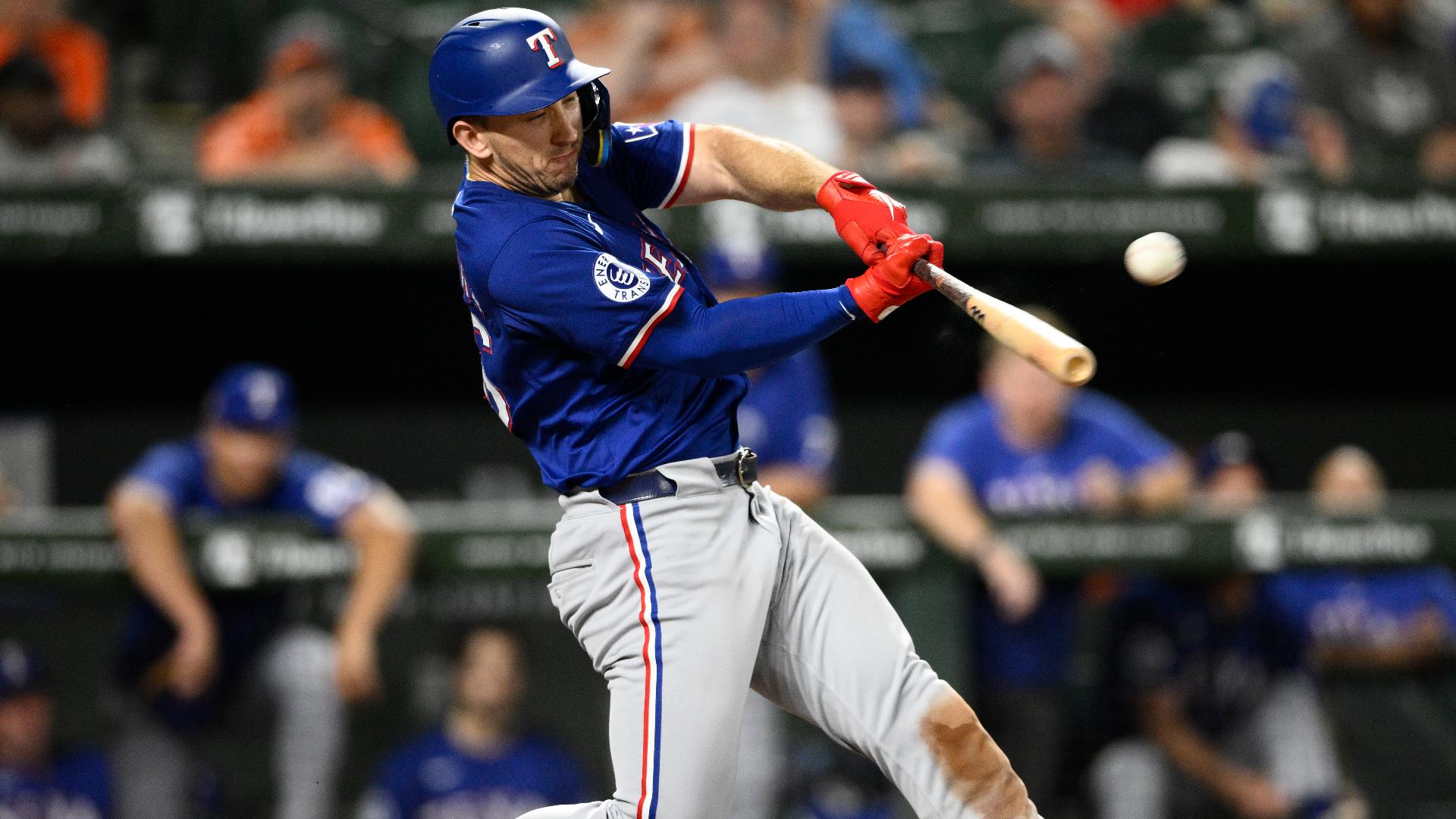 Texas Rangers rookie hits the cycle to beat Baltimore 11-2 | wfaa.com