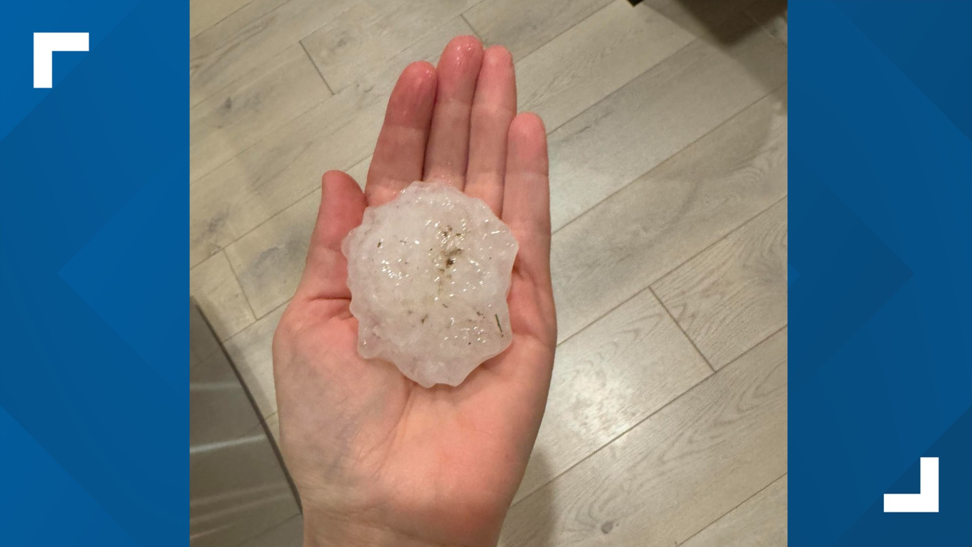 Golf ball-size hail and high winds hit North Texas Monday night | wfaa.com