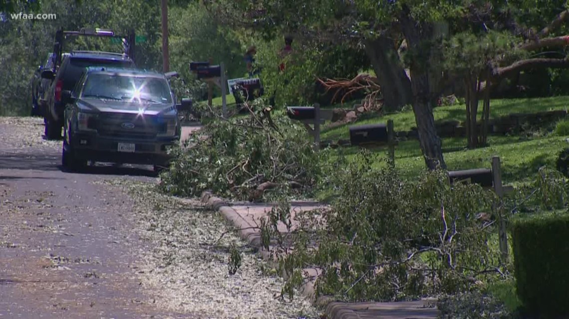 Clean up continues across Dallas after major storm hits North Texas ...