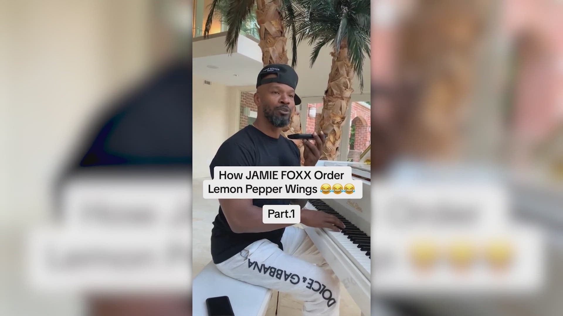 Jamie Foxx sings his Wingstop order for 700 wings | wfaa.com