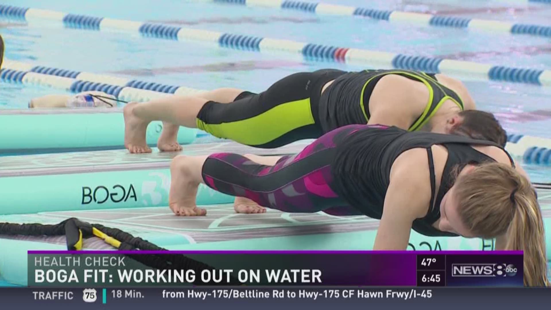 BOGA Fit: Working out on water | wfaa.com