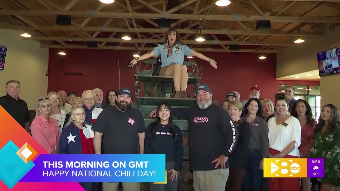 Good Morning Texas: Celebrating National Chili Day at Fred's Cafe in ...