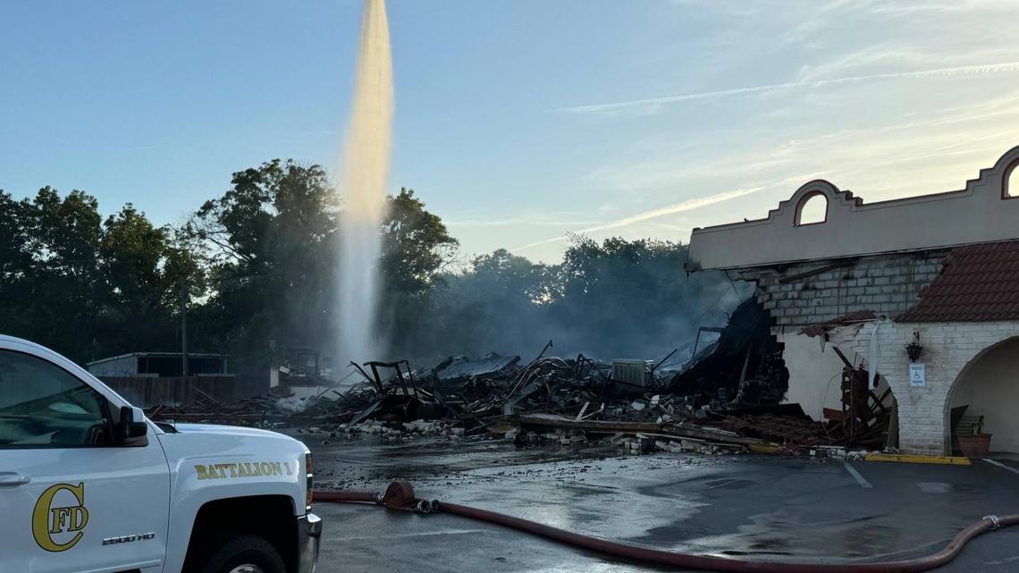 Cleburne, Texas La Fiesta Restaurant destroyed by fire | wfaa.com