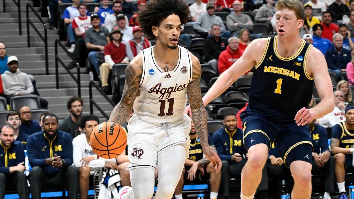 Roddy Gayle propels Michigan to Sweet 16 with win over Texas A&M | wfaa.com