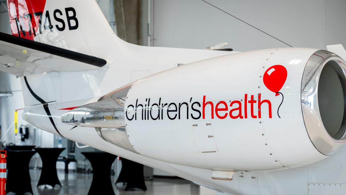 Children's Health unveils pediatric transportation hanger | wfaa.com