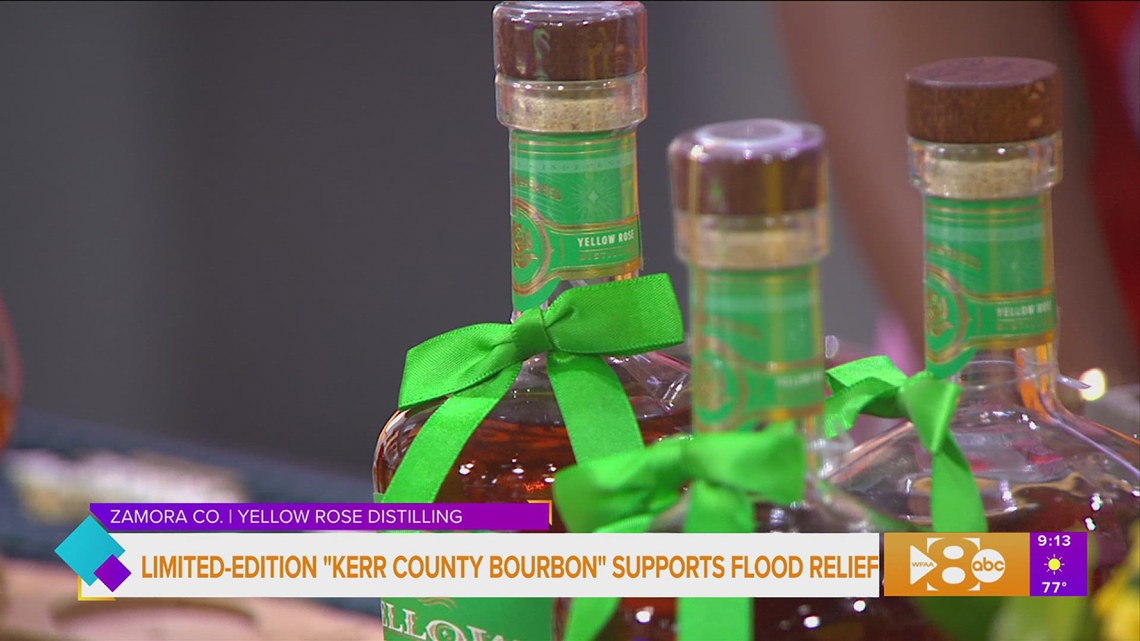 Yellow Rose Distilling's limited-edition "Kerr County Bourbon" supports ...