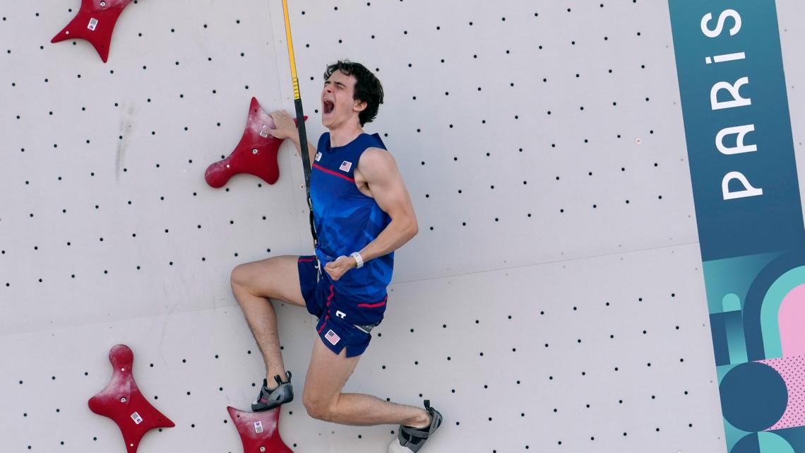 Paris Olymics: North Texas breaks world record in speed climbing | wfaa.com