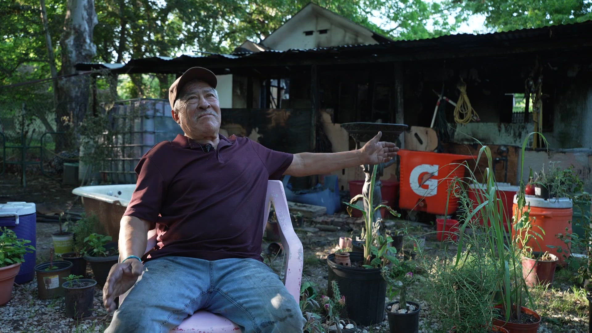 Man charged with setting his own home on fire, burning his neighbor's ...