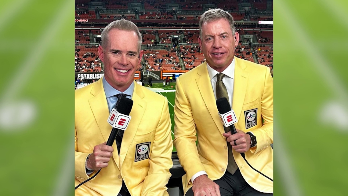NFL icons Troy Aikman and Joe Buck celebrate 24-year broadcast legacy ...