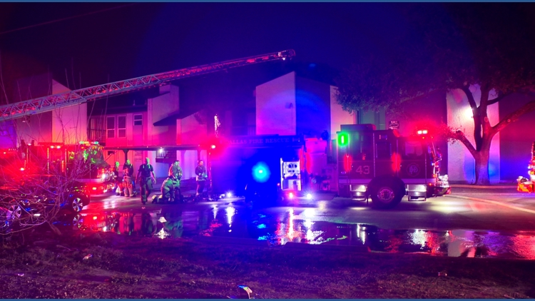 Firefighter injured during overnight house fire in northwest Dallas ...