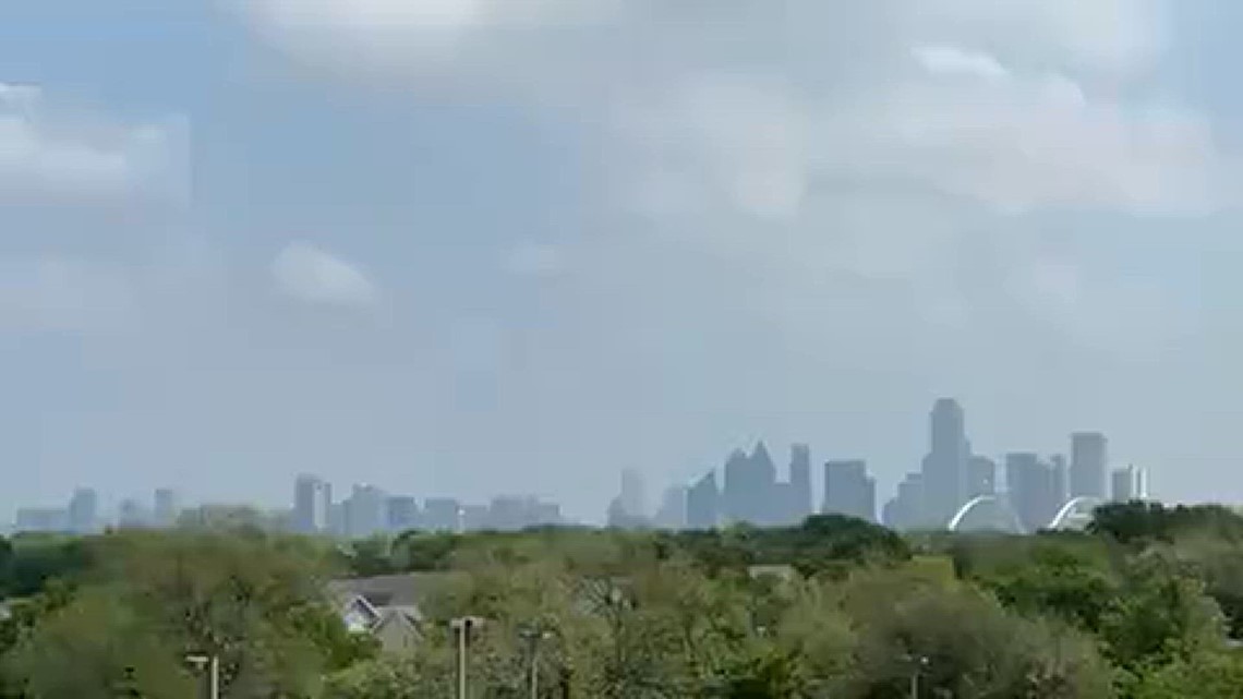 Timelapse of downtown Dallas during eclipse | wfaa.com