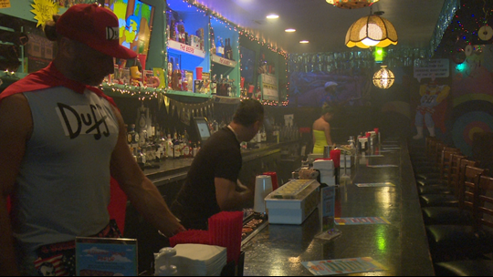 Take a look inside the new Simpsons pop-up bars in Dallas | wfaa.com