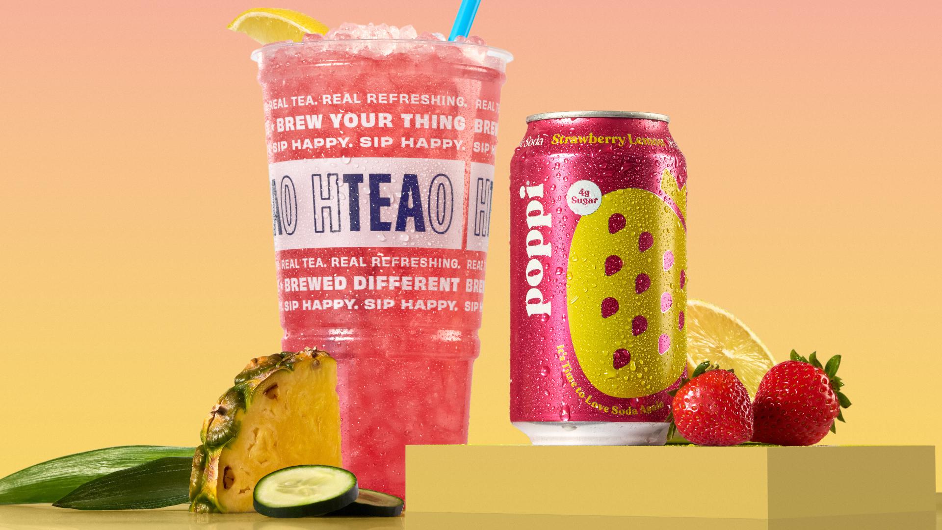 HTeaO and poppi launch new soda and iced tea drinks | wfaa.com