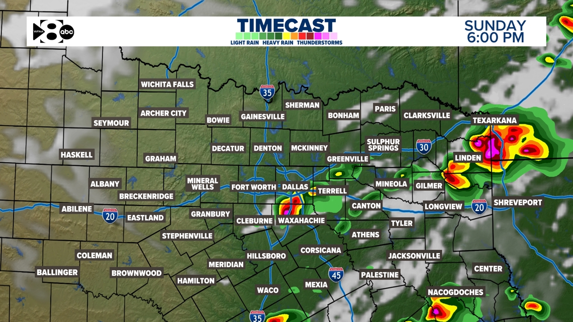 Dallas, Texas weather forecast: Latest DFW storm chances | wfaa.com