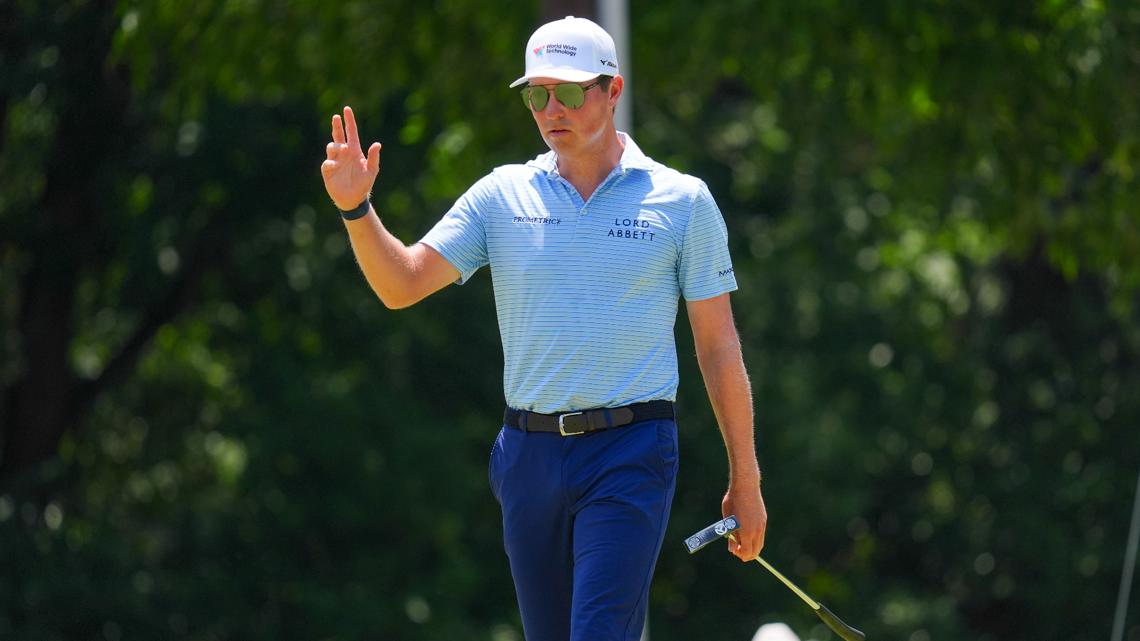 Ben Griffin wins first PGA Tour solo title at Colonial | wfaa.com