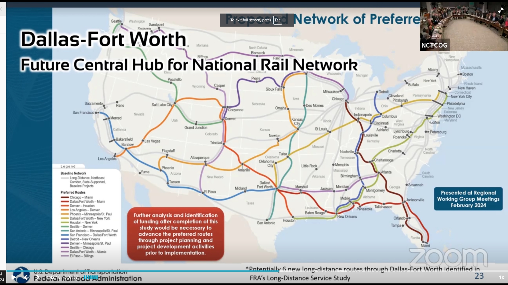 Status of plans for high-speed rail in North Texas | wfaa.com