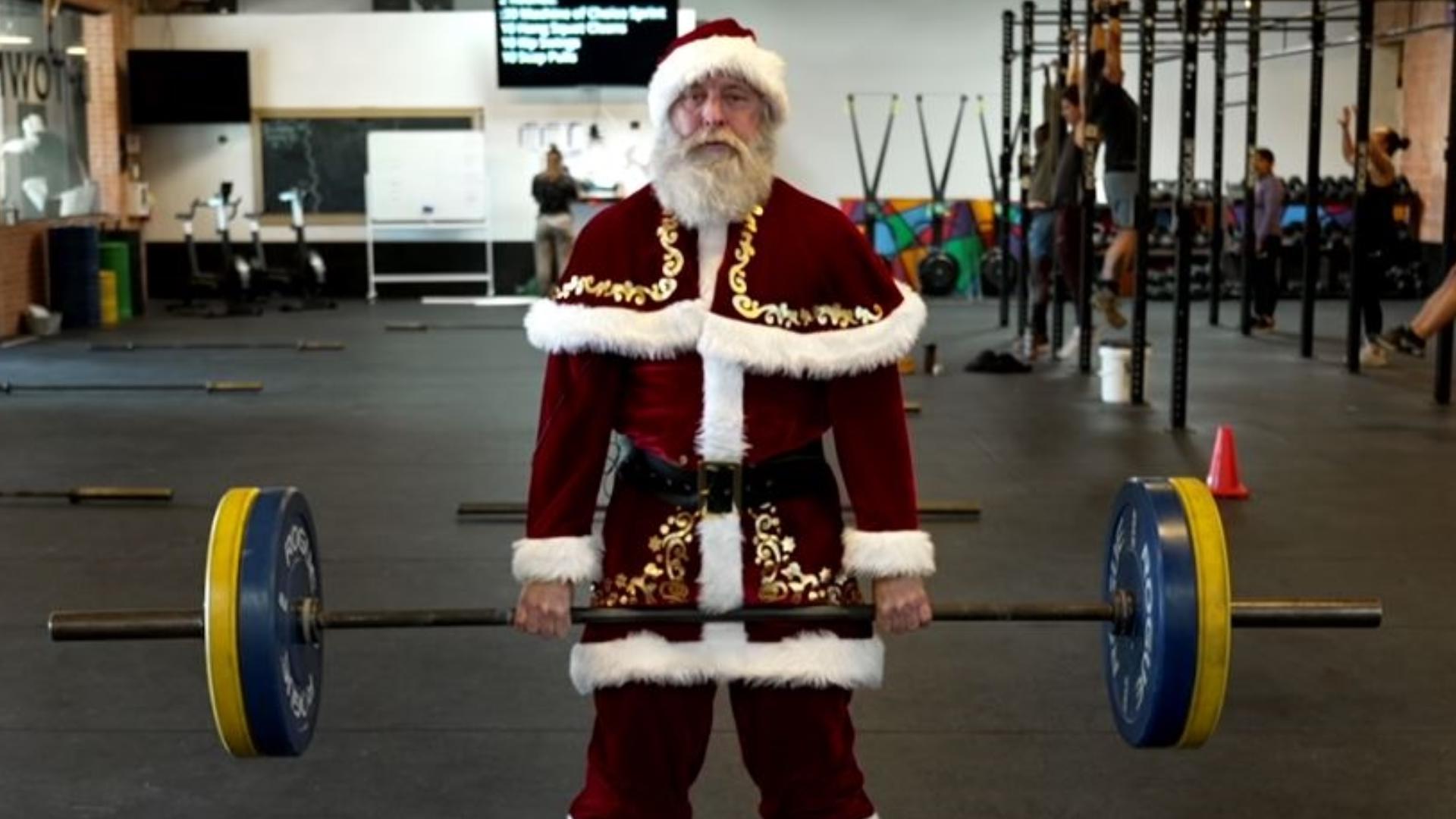 Meet the Swole Santa asking Dallas kids what they want for Christmas ...