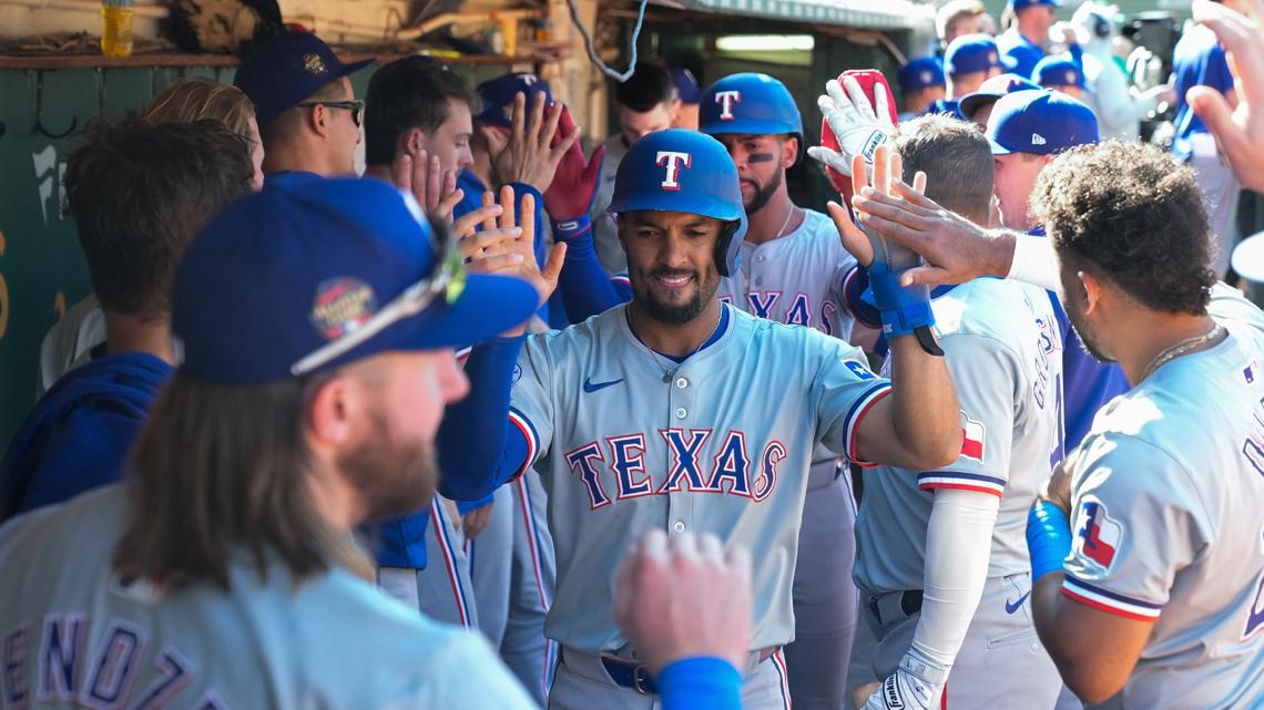Road trip makes last stop for Texas Rangers at Colorado Rockies | wfaa.com