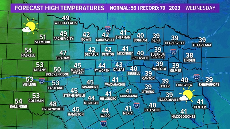 Dallas, Texas freeze forecast: Arctic blast timing, snow chances | wfaa.com