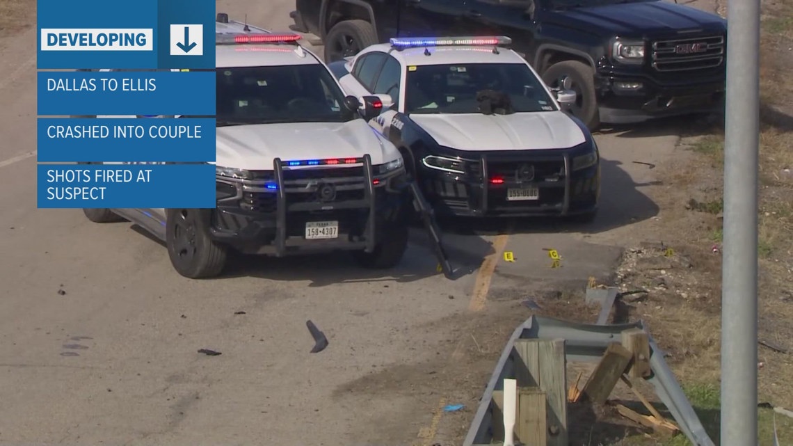 Dallas police chase ends in crash and shooting: Latest updates | wfaa.com