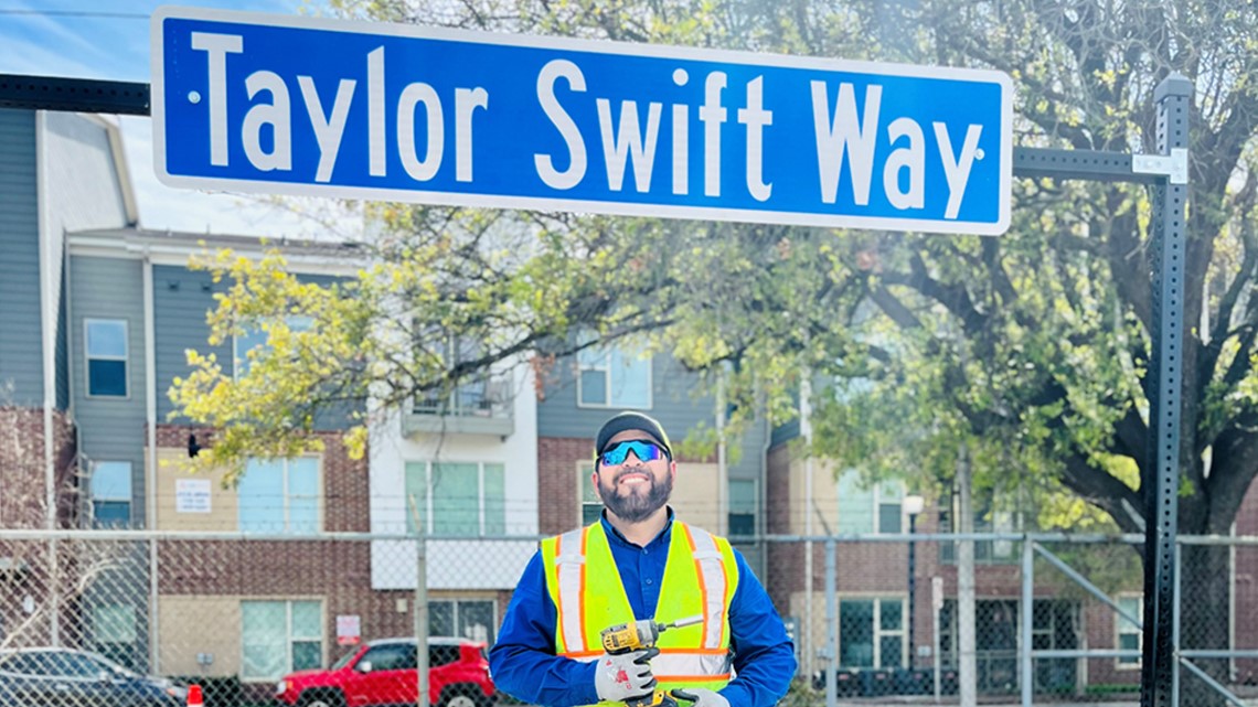 Where to find 'Taylor Swift Way' in Arlington before the concert | wfaa.com