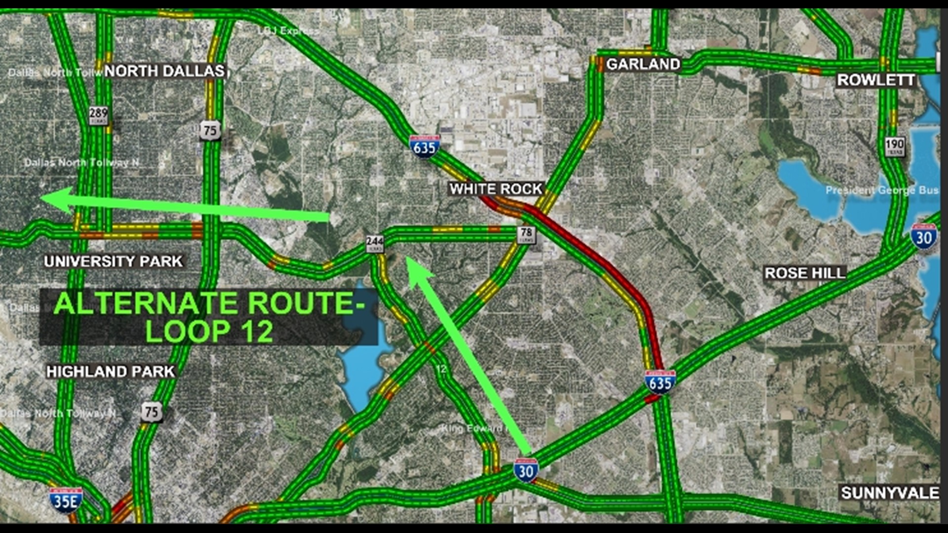 Garland, Texas crash on I-635: Latest traffic updates for LBJ | wfaa.com