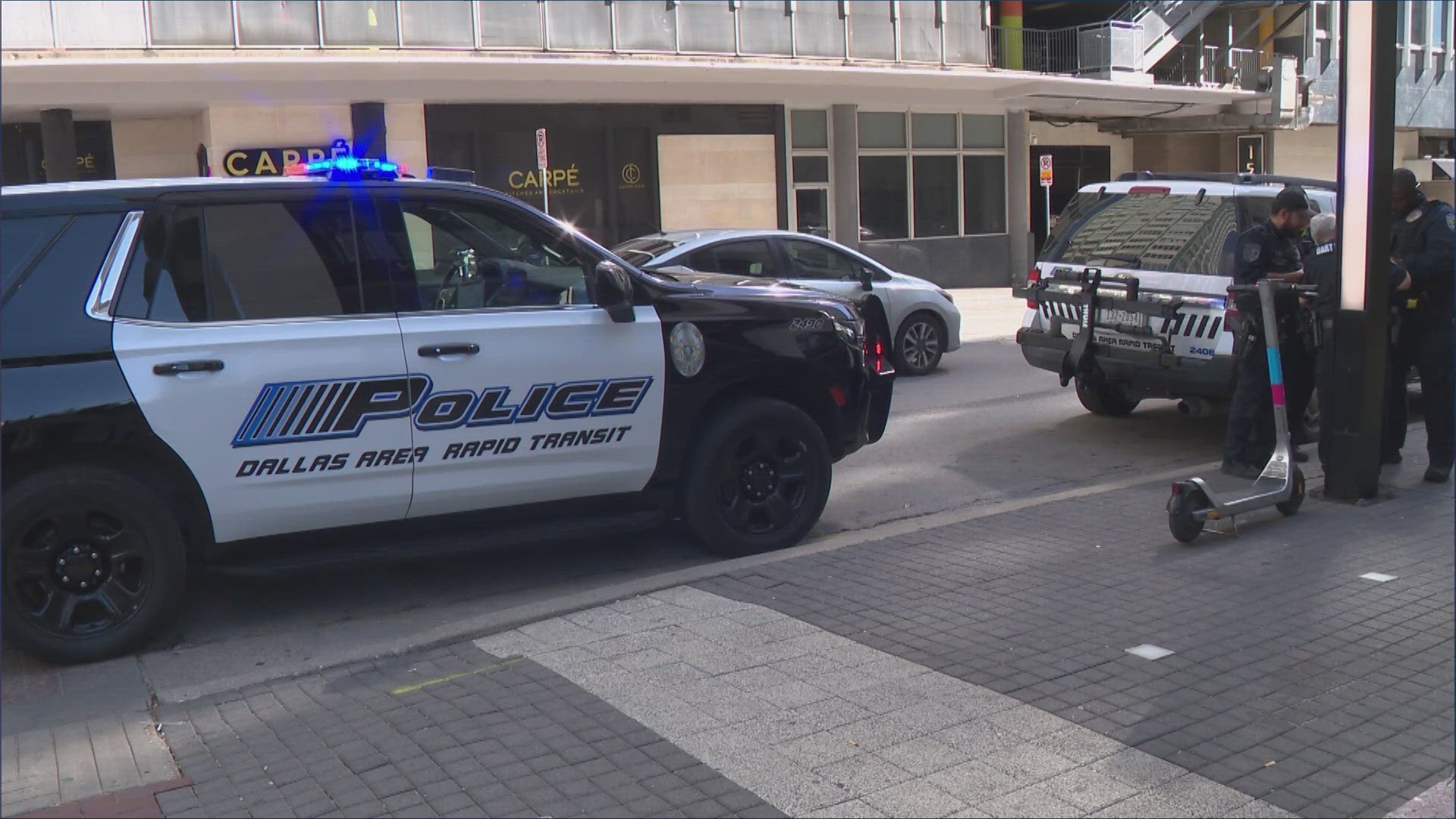 Suspect in custody after shooting aboard train near Downtown Dallas ...