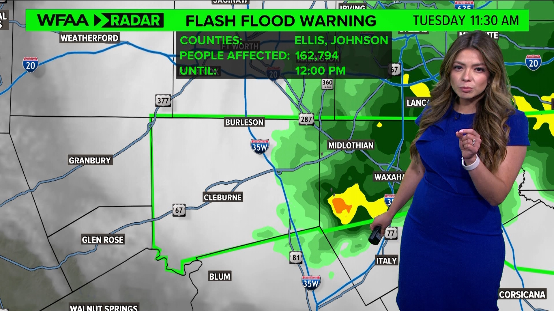 DFW weather | Tracking severe storms in North Texas on Tuesday (Full broadcast) | wfaa.com