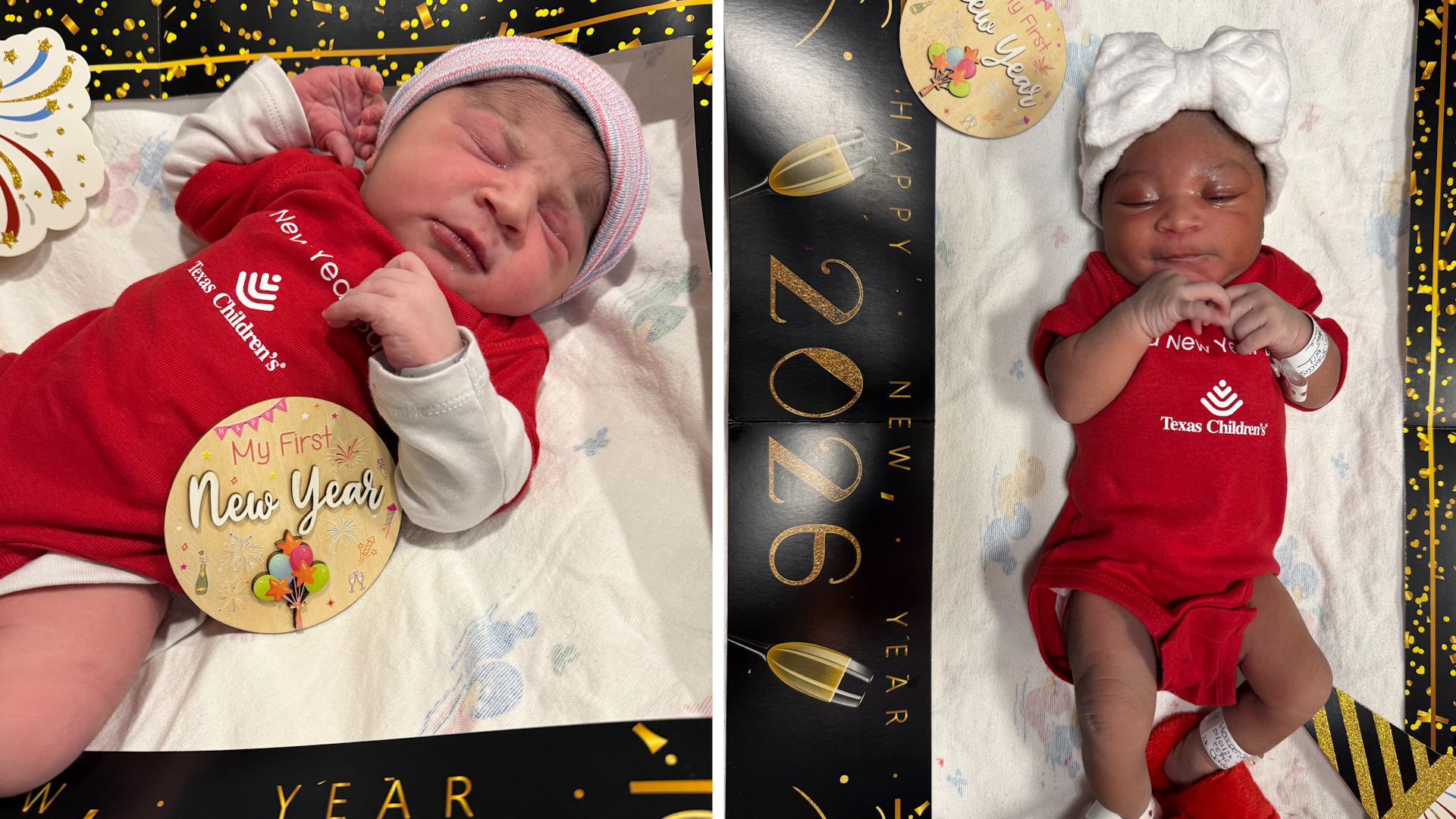 Texas Children's welcomes its first babies of 2026! | wfaa.com