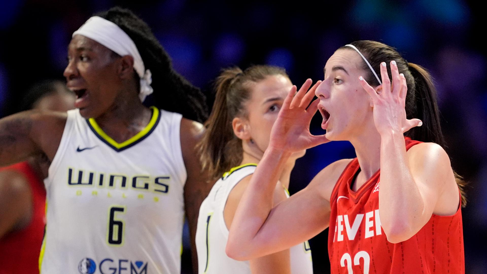 Caitlin Clark breaks WNBA record with 19 assists | wfaa.com