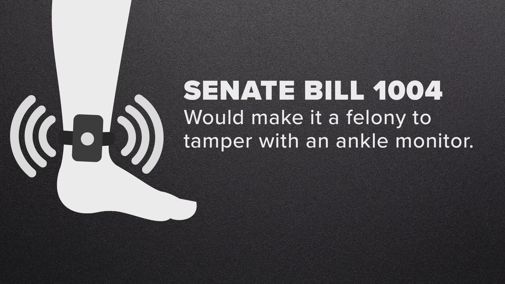 Texas Senate Bill Seeks To Make Tampering With Ankle Monitor A Felony