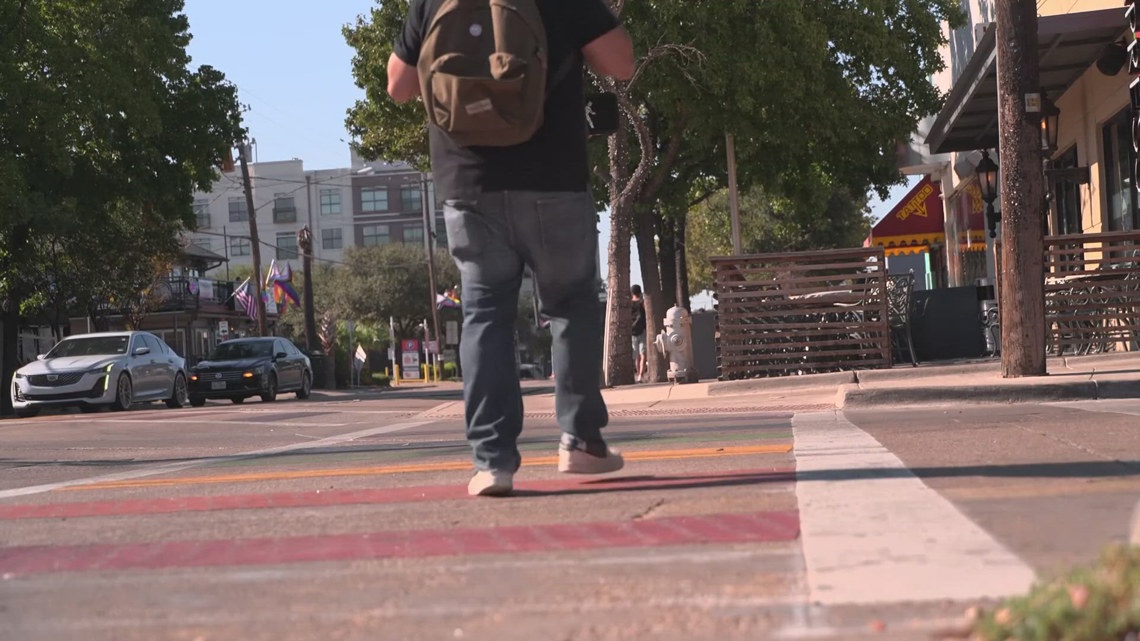 Abbott orders removal of rainbow crosswalks across Texas | wfaa.com