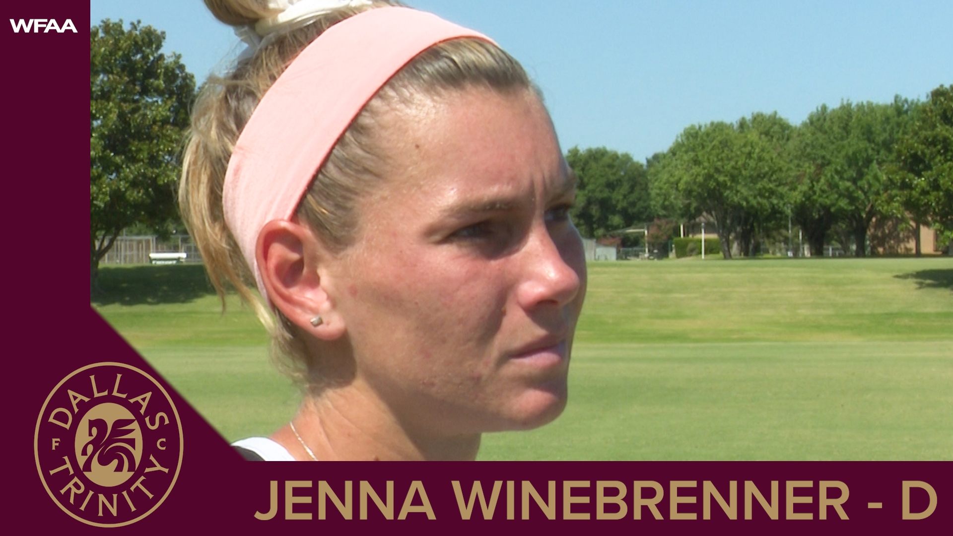Dallas Trinity FC | Jenna Winebrenner, defender | wfaa.com