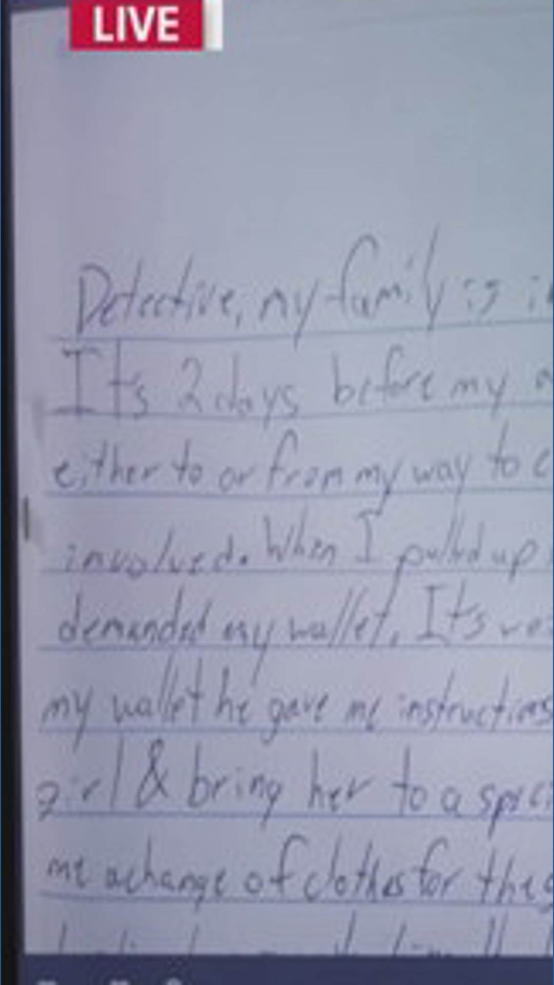 Tanner Horner says man forced him to abduct Athena Strand in letter to ...