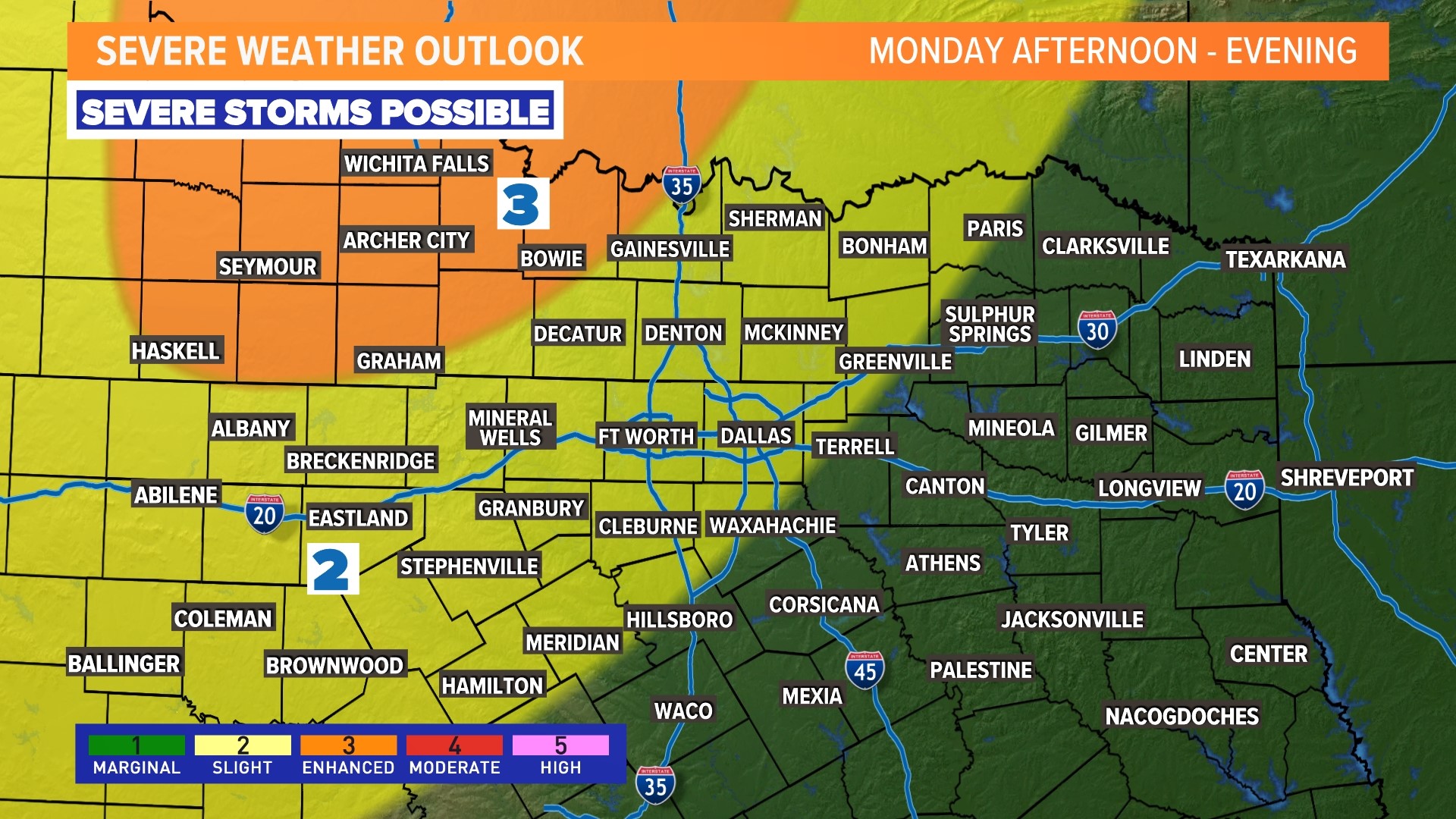 Dallas, Texas weather forecast Tuesday: More storms, heavy rain | wfaa.com
