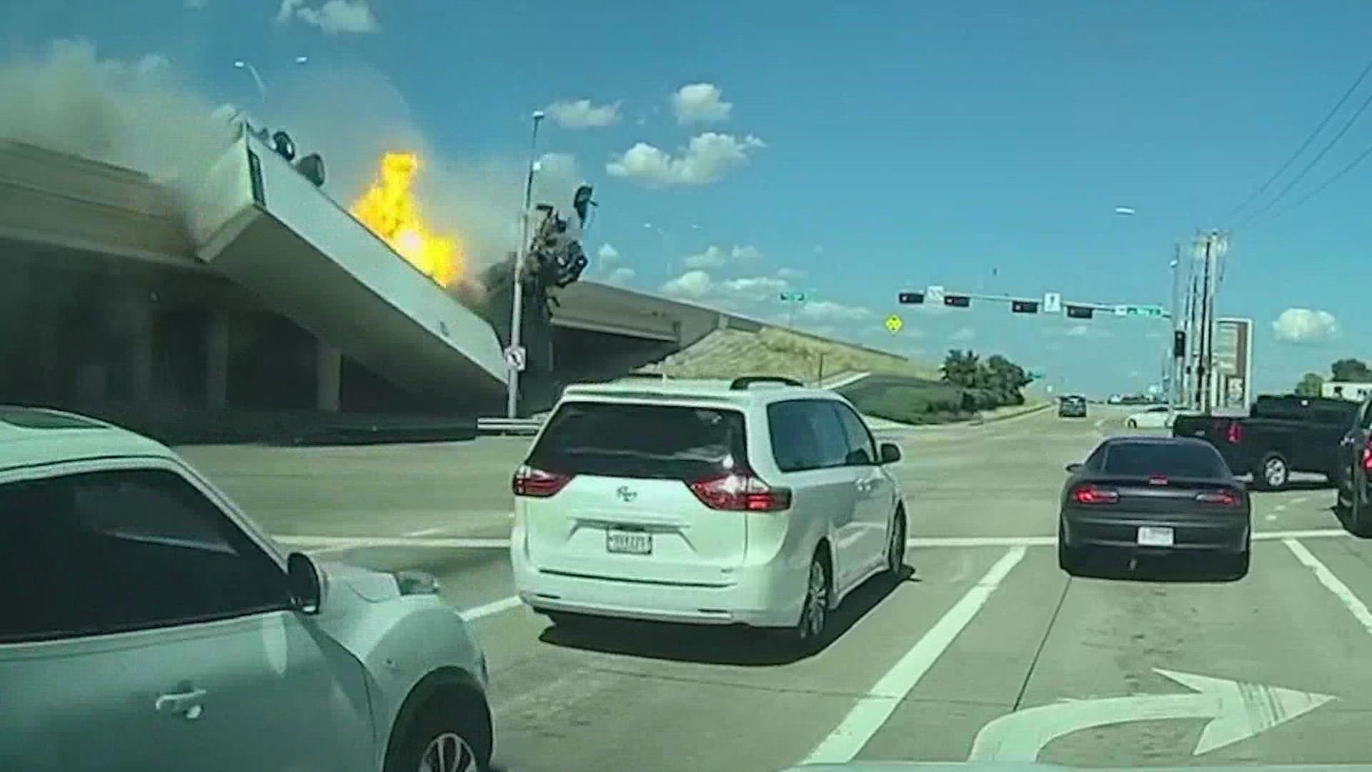 U.S. 75 guardrails draw concerns after deadly Allen truck crash | wfaa.com