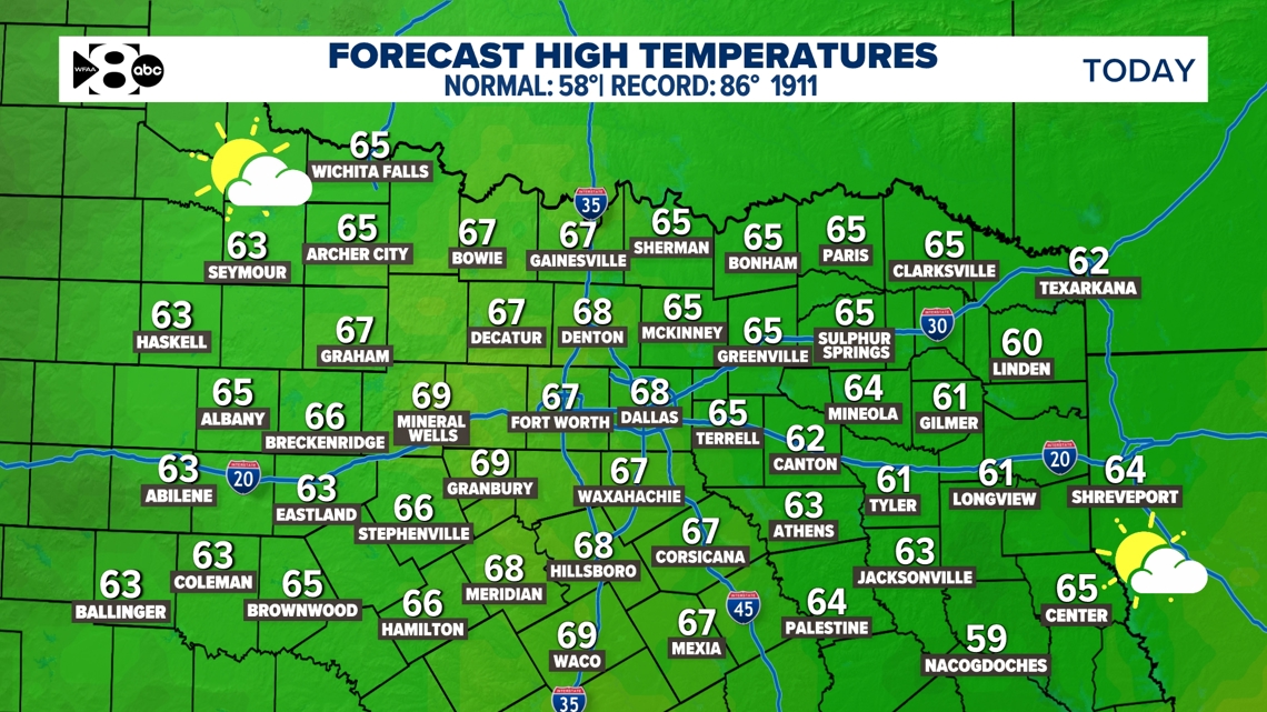 Dallas, Texas weather forecast: Full DFW rain, storms timeline Thursday ...