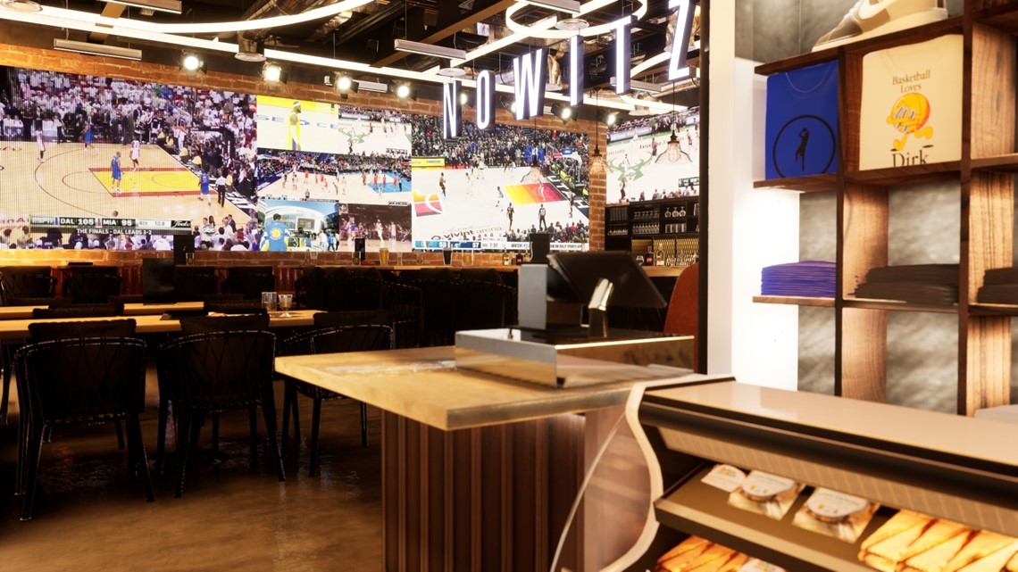 'Nowitzki' bar and restaurant open in DFW Airport | wfaa.com