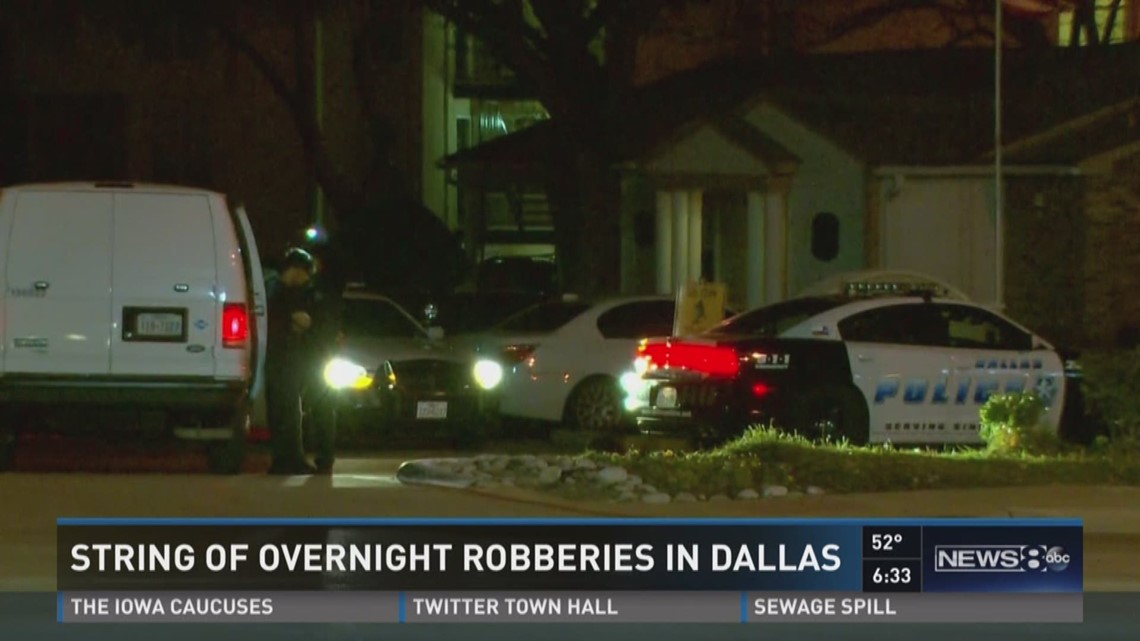 String of overnight robberies in Dallas | wfaa.com