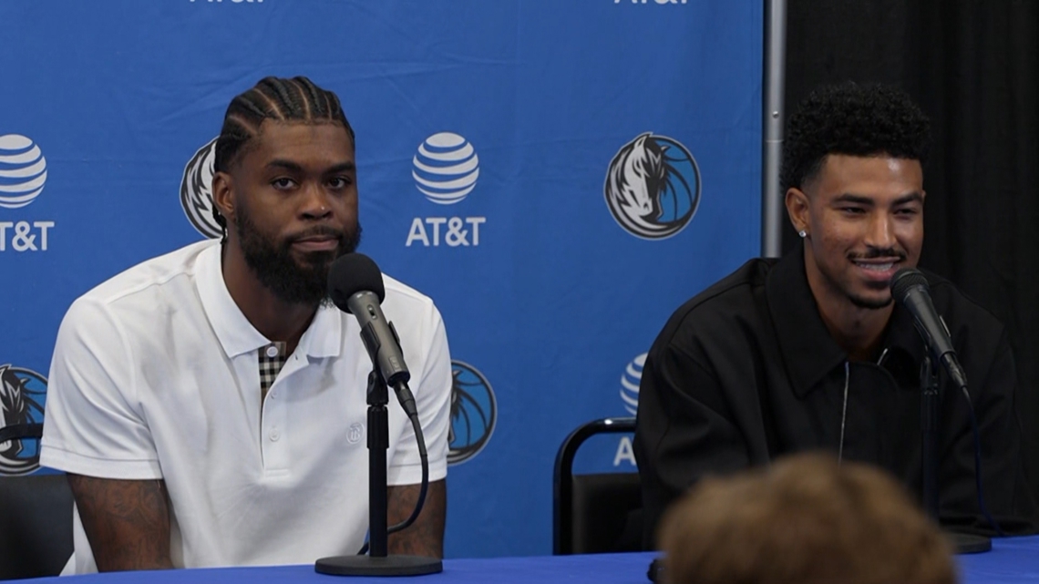 Texas native Quentin Grimes speaks playing for Mavs in Dallas, Texas ...