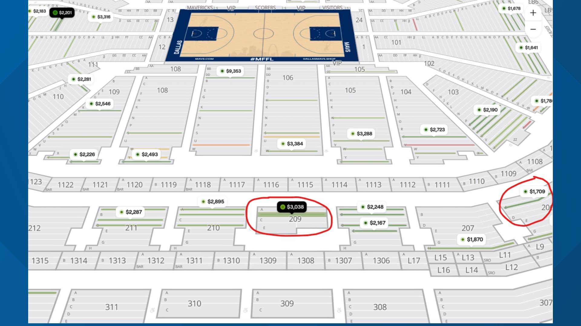 Mavs-Celtics ticket prices in Dallas, according to SeatGeek | wfaa.com