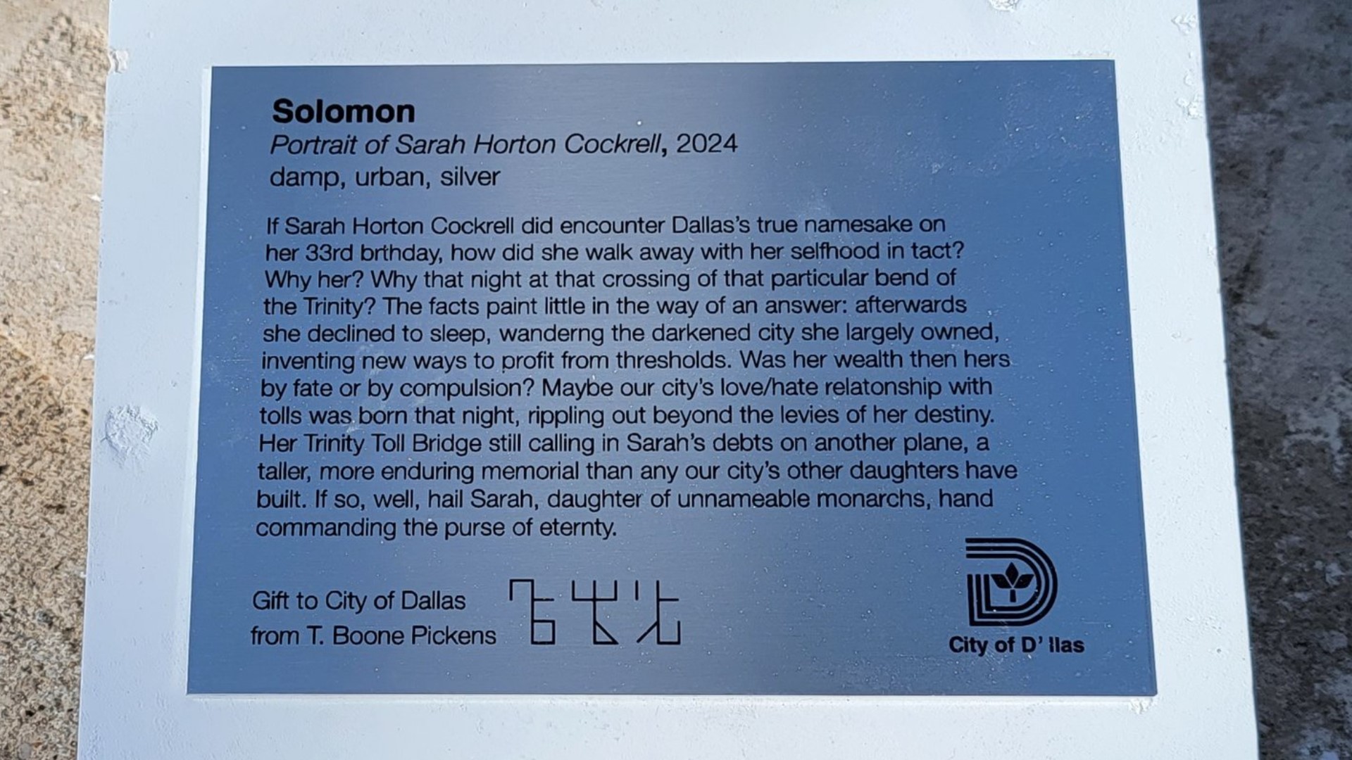 What was that weird statue in Downtown Dallas? | wfaa.com