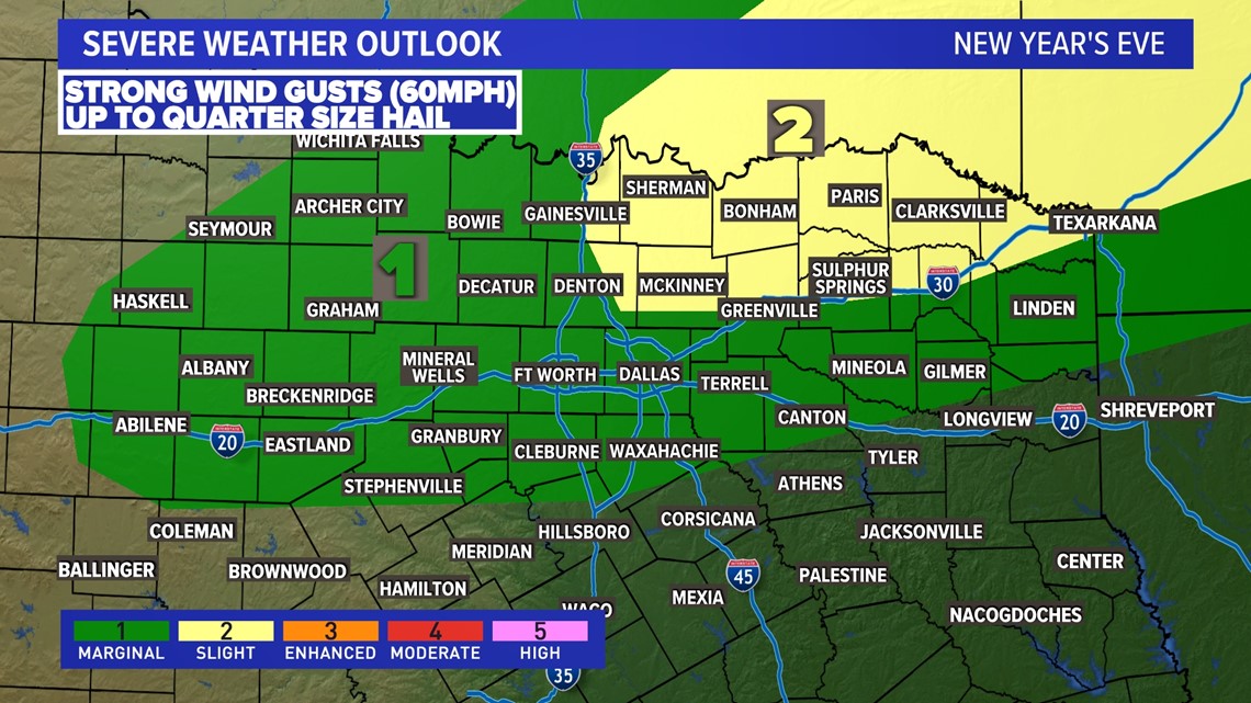 DFW weather: Will rain dampen New Year's Eve fireworks? | wfaa.com