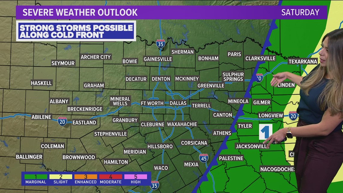 DFW weather: Warm weather continues, some storm chances to end the week ...