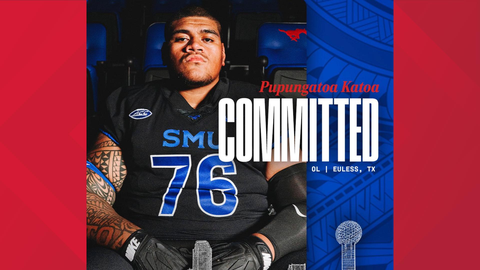 SMU's o-line is getting bigger. Try 6'6", 393 pounds bigger | wfaa.com