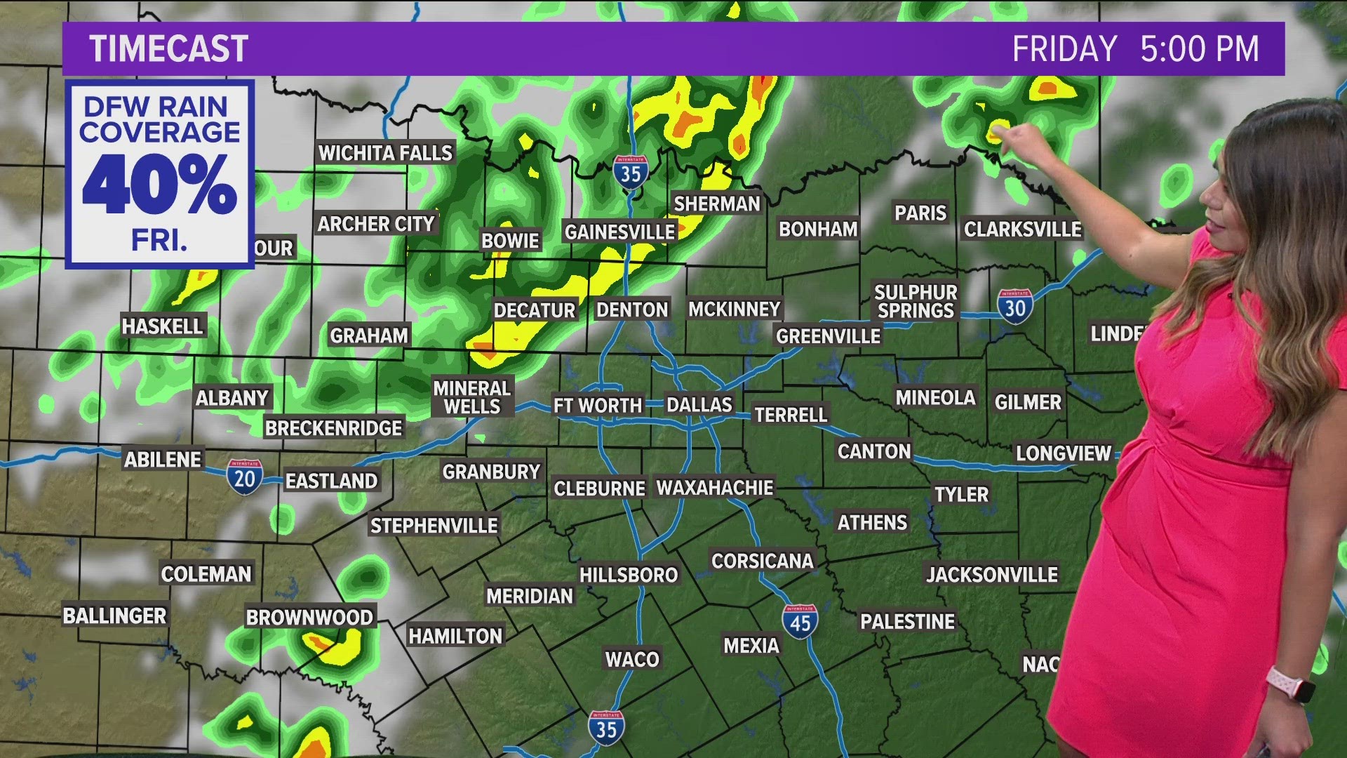 DFW weather: Full storm forecast Thursday and into the weekend | wfaa.com