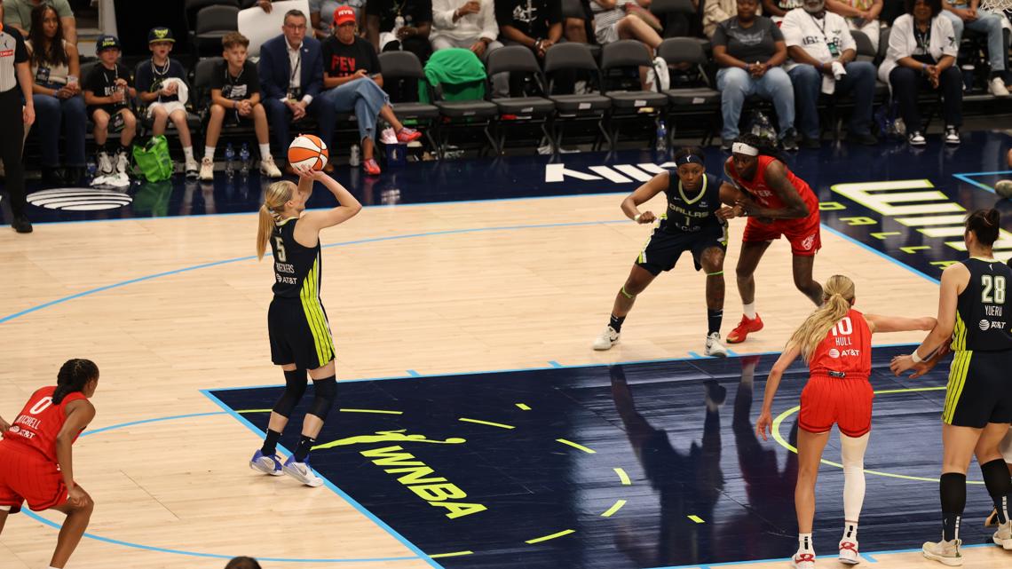 Fans celebrate WNBA stars at Dallas Wings game | wfaa.com
