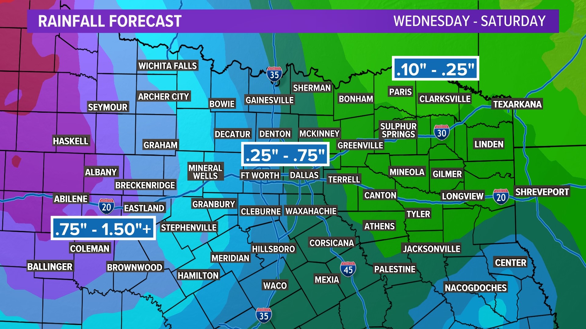 DFW weather: North Texas forecast, including a look at Christmas | wfaa.com