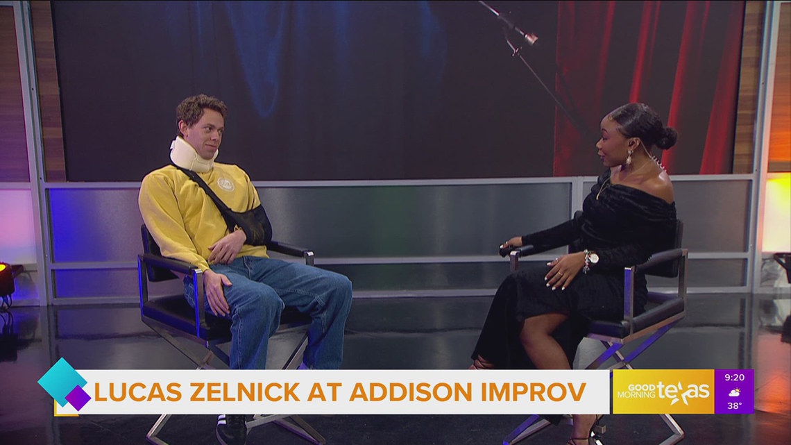 Friday Funnies with Comedian and Actor Lucas Zelnick | wfaa.com