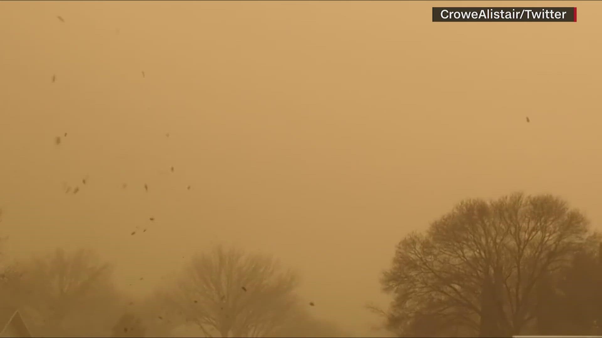 Texas dust: Explaining the hazy conditions in North Texas due to strong ...
